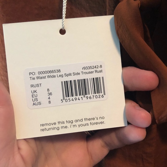 Missguided | Pants & Jumpsuits | Missguided Silk Pants Nwt | Poshmark